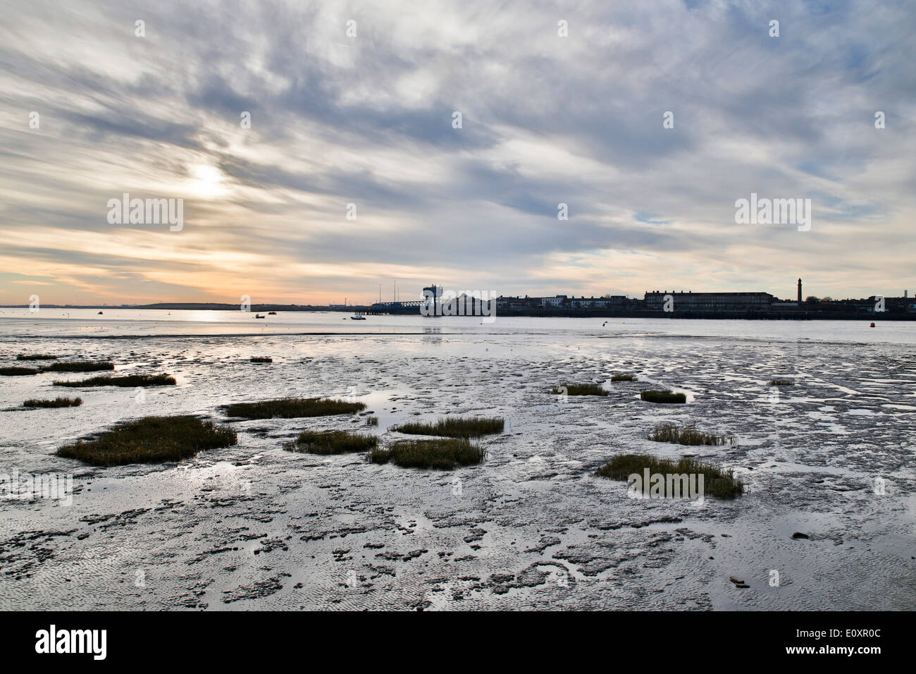 Knott End; Looking Towards Fleetwood; Lancashire; UK Stock Photo - Alamy
