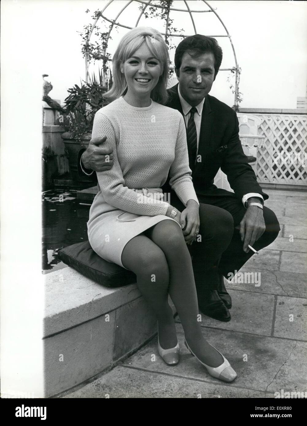 Aug. 08, 1967 - The Newly Wed ''Dr. Ben Casey'' Arrives in London with ...