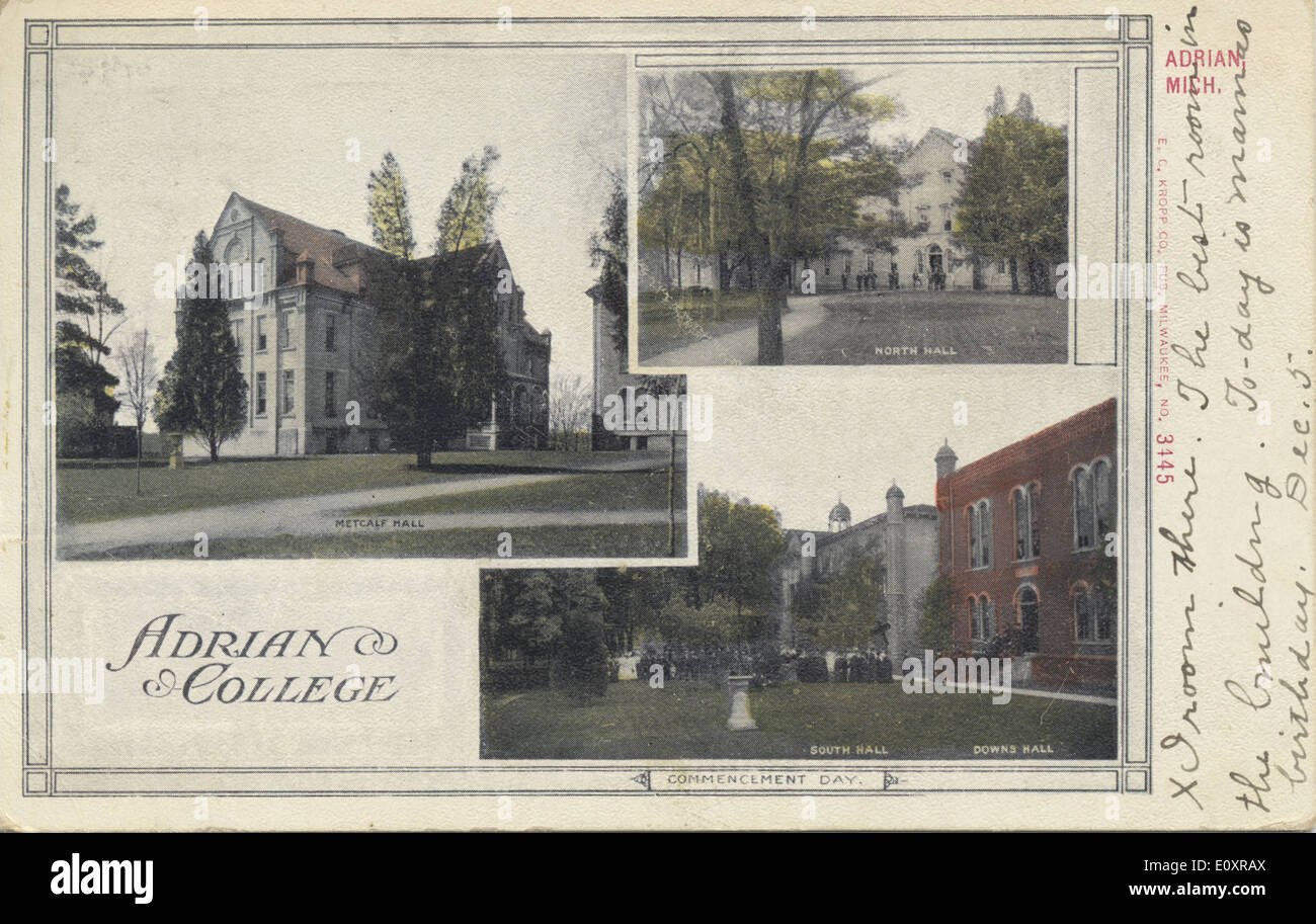 Adrian college hi-res stock photography and images - Alamy