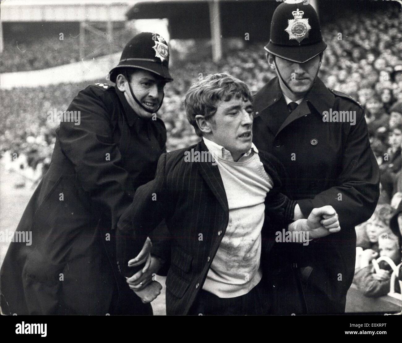 Nov. 04, 1967 - Hooligans Cause Trouble in the Crowd at Spurs Versus ...