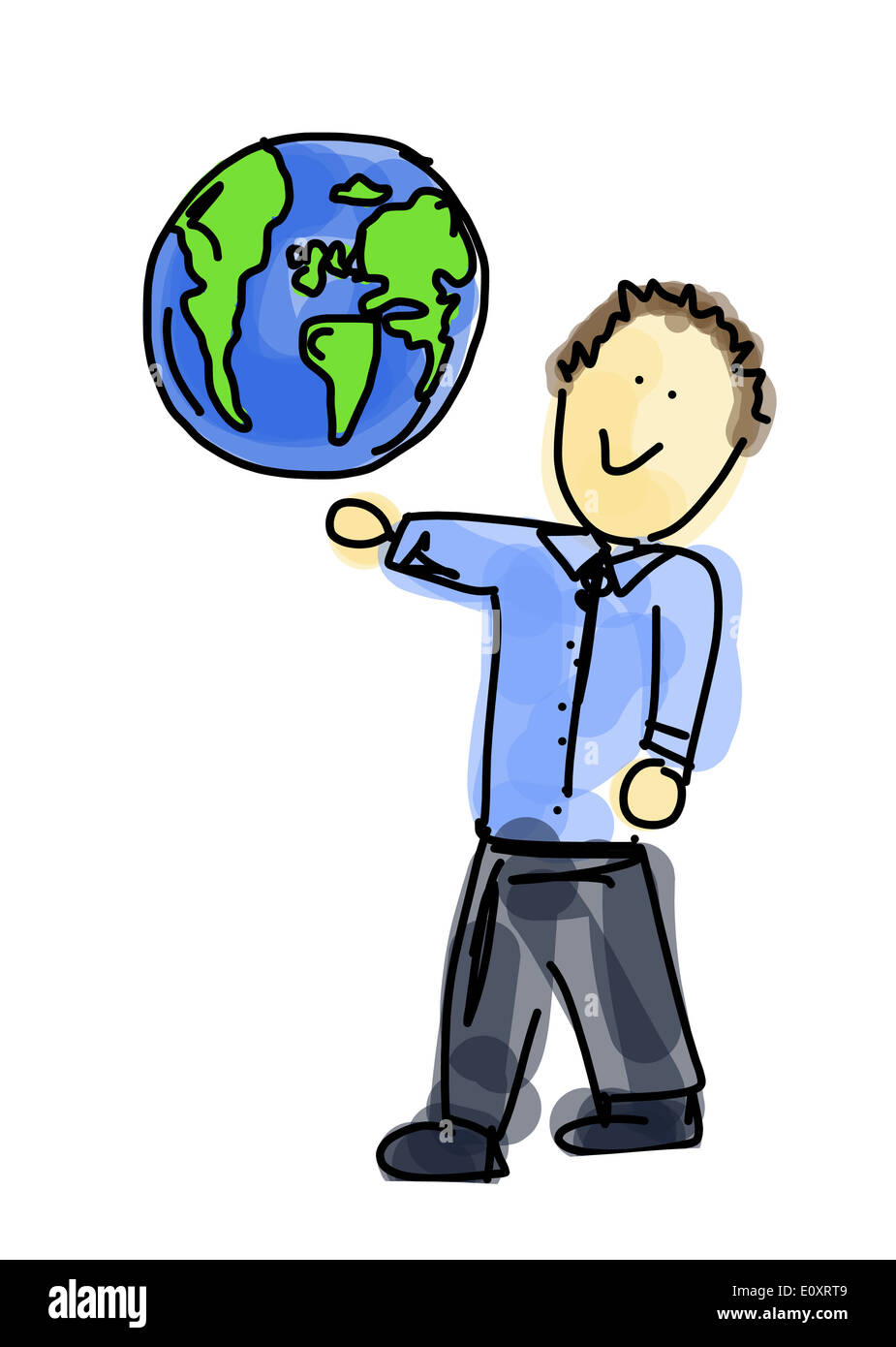 Geography teacher Cut Out Stock Images & Pictures - Alamy