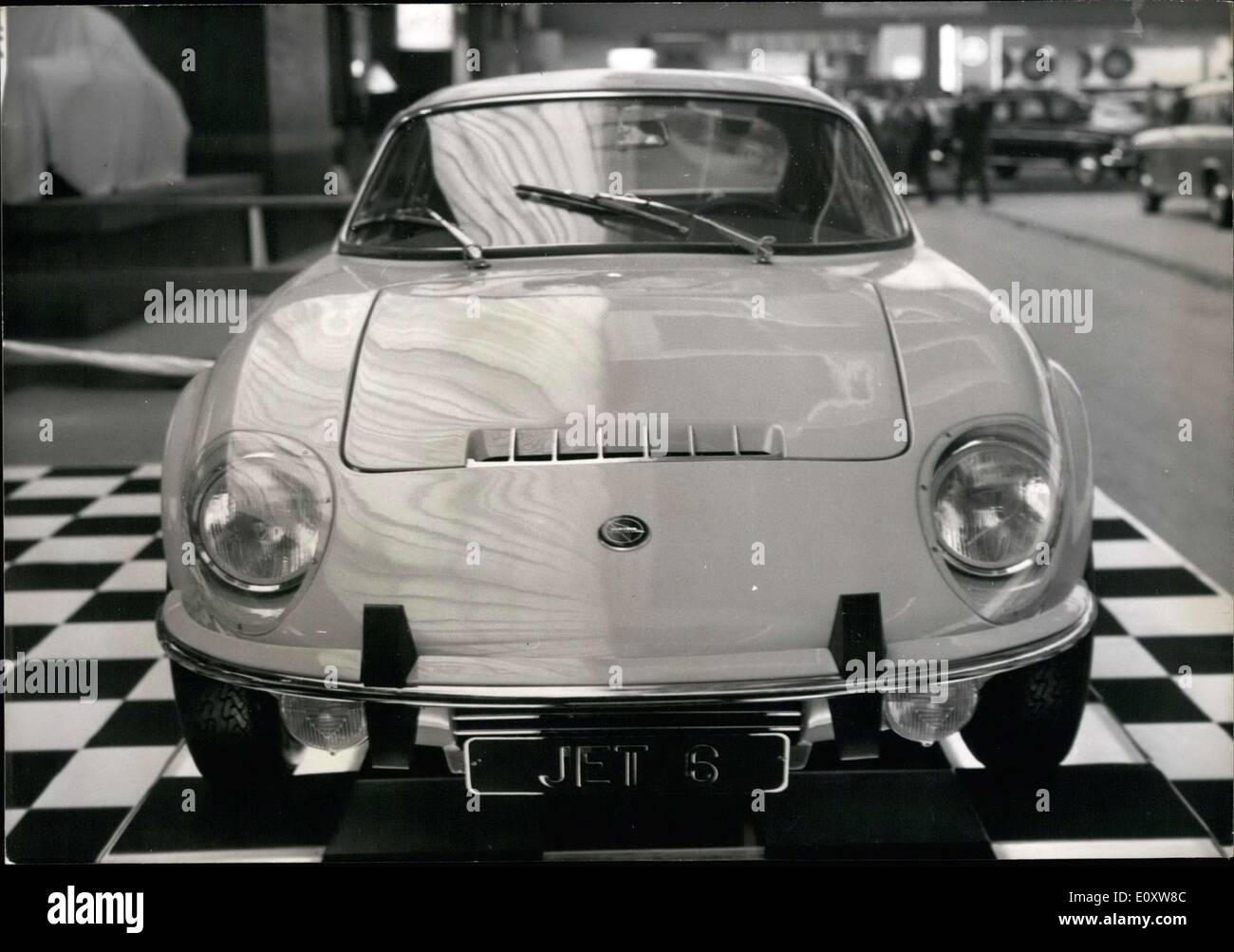 Oct. 05, 1967 - The New Matra Jet at the Car Show in Paris Stock Photo ...