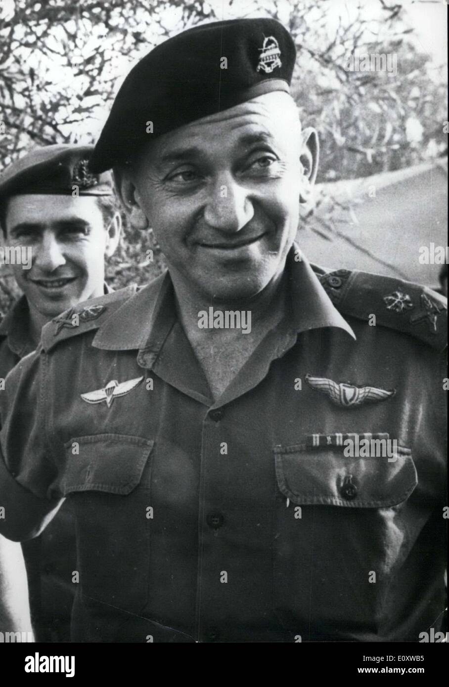Dec. 04, 1967 - An unwritten law in Israel limits the Army Chief of ...