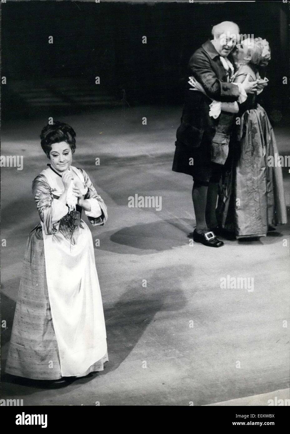 Dec. 07, 1967 - Pictured here are actors Kurt Bohme(playing Geronimo ...