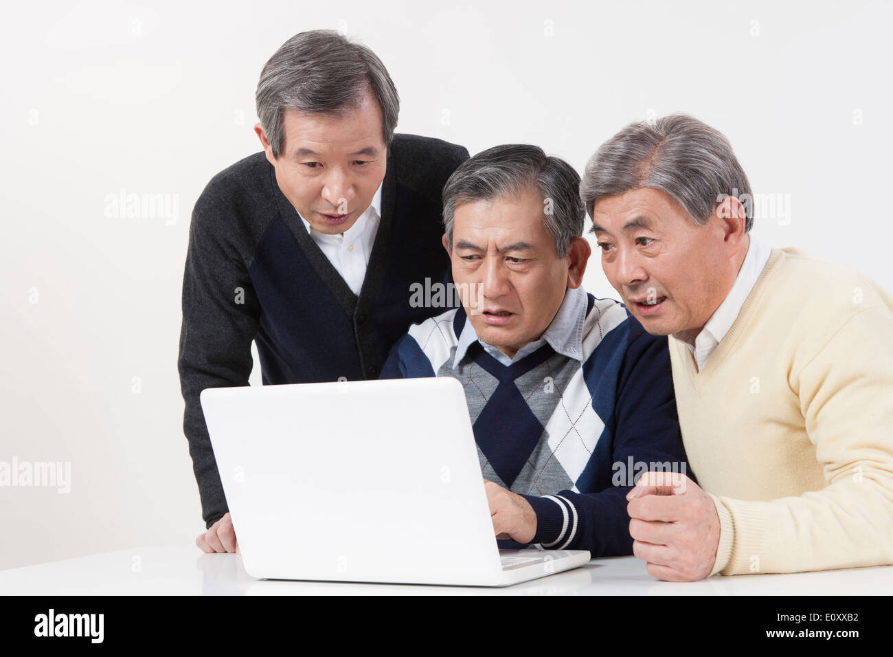 Old people cut hi-res stock photography and images - Alamy