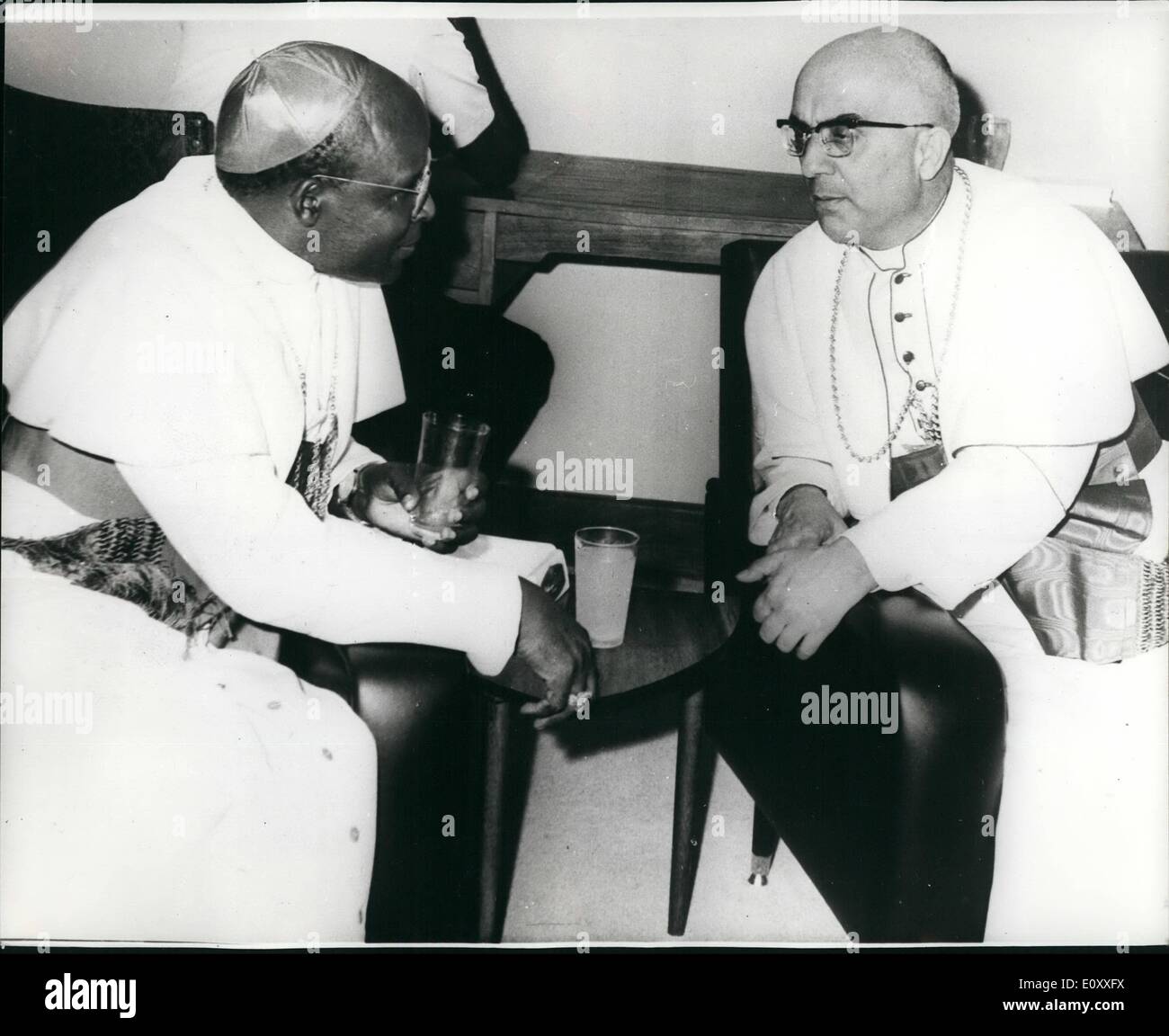 Jan. 01, 1968 - Newly - appointed Apostolic Pro-Nuncio of Uganda ...