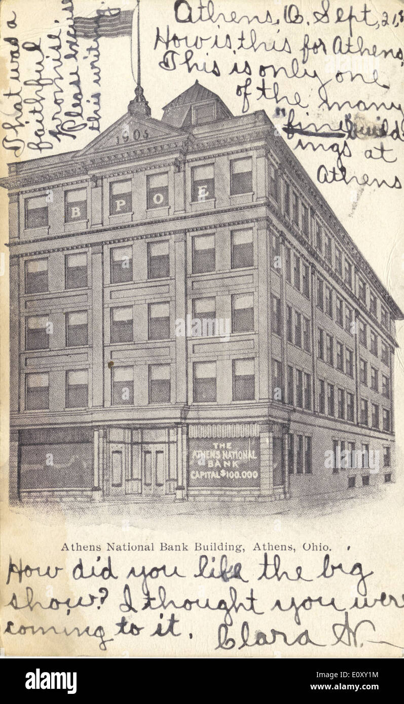 Vintage photo of athens hi-res stock photography and images - Alamy