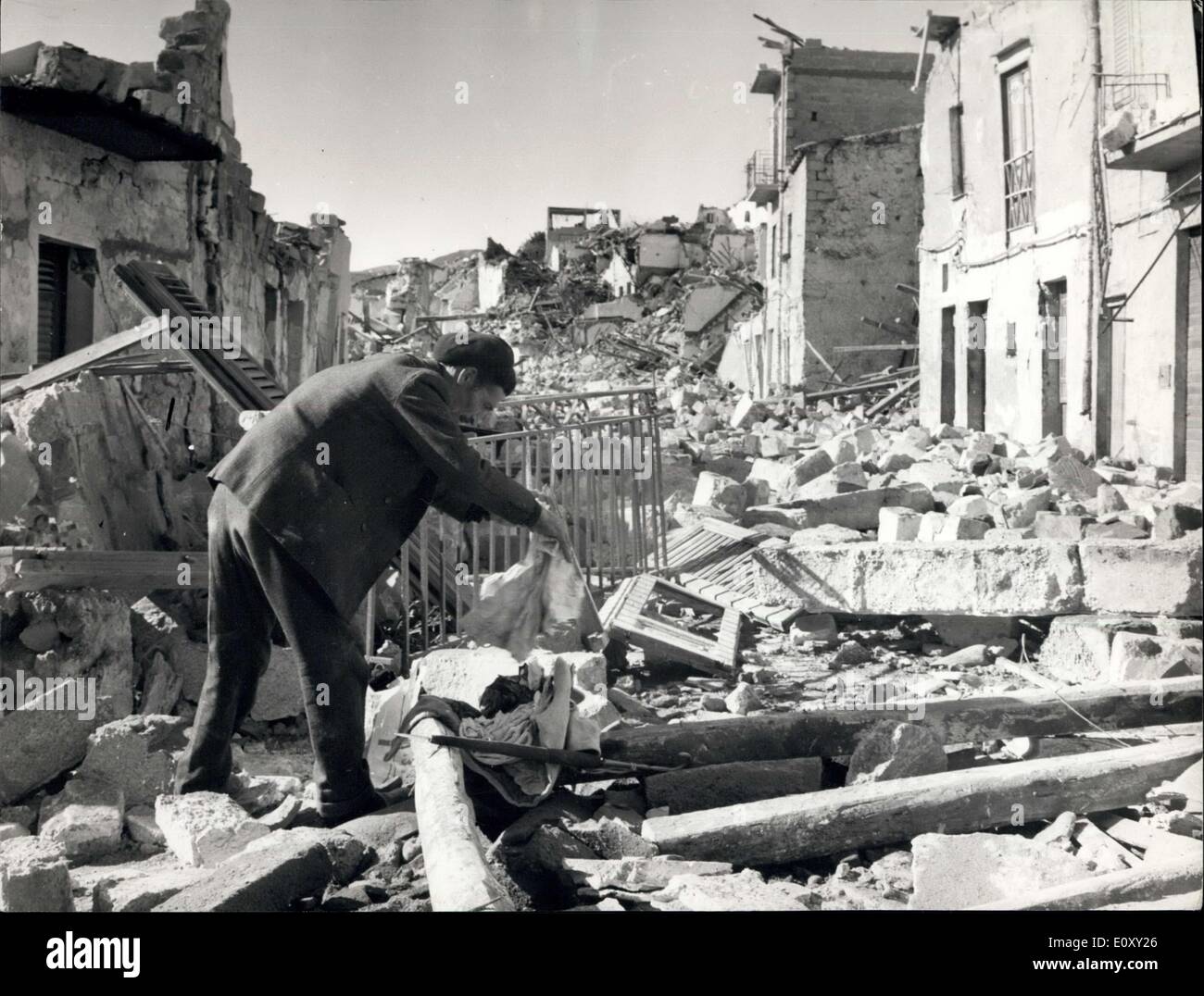 Jan. 15, 1968 - Earthquake in Sicily: One who survived in the tours of ...