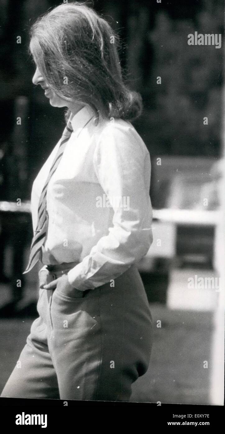 Apr. 04, 1968 - Princess Anne Competes In The Windsor Horse Trials ...