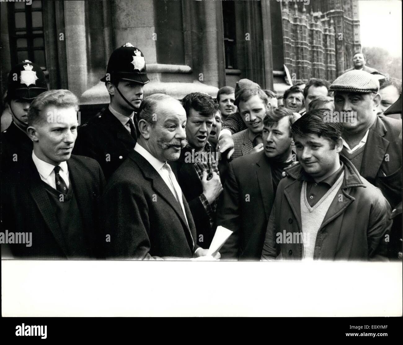 Apr. 04, 1968 - Dockers March On The House Of Commons: Several hundred ... Apr. 04, 1968 - Dockers March On The House Of Commons: Several hundred ...