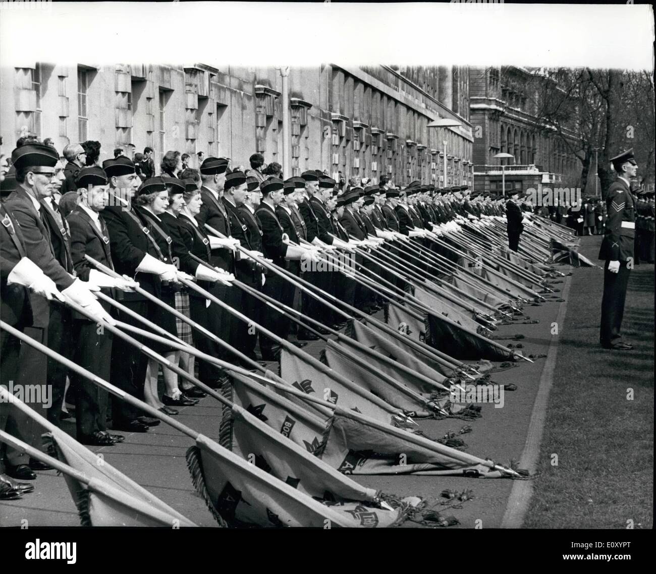 Apr. 04, 1968 - Anniversary of founding of R.A.F.: Photo shows the ...