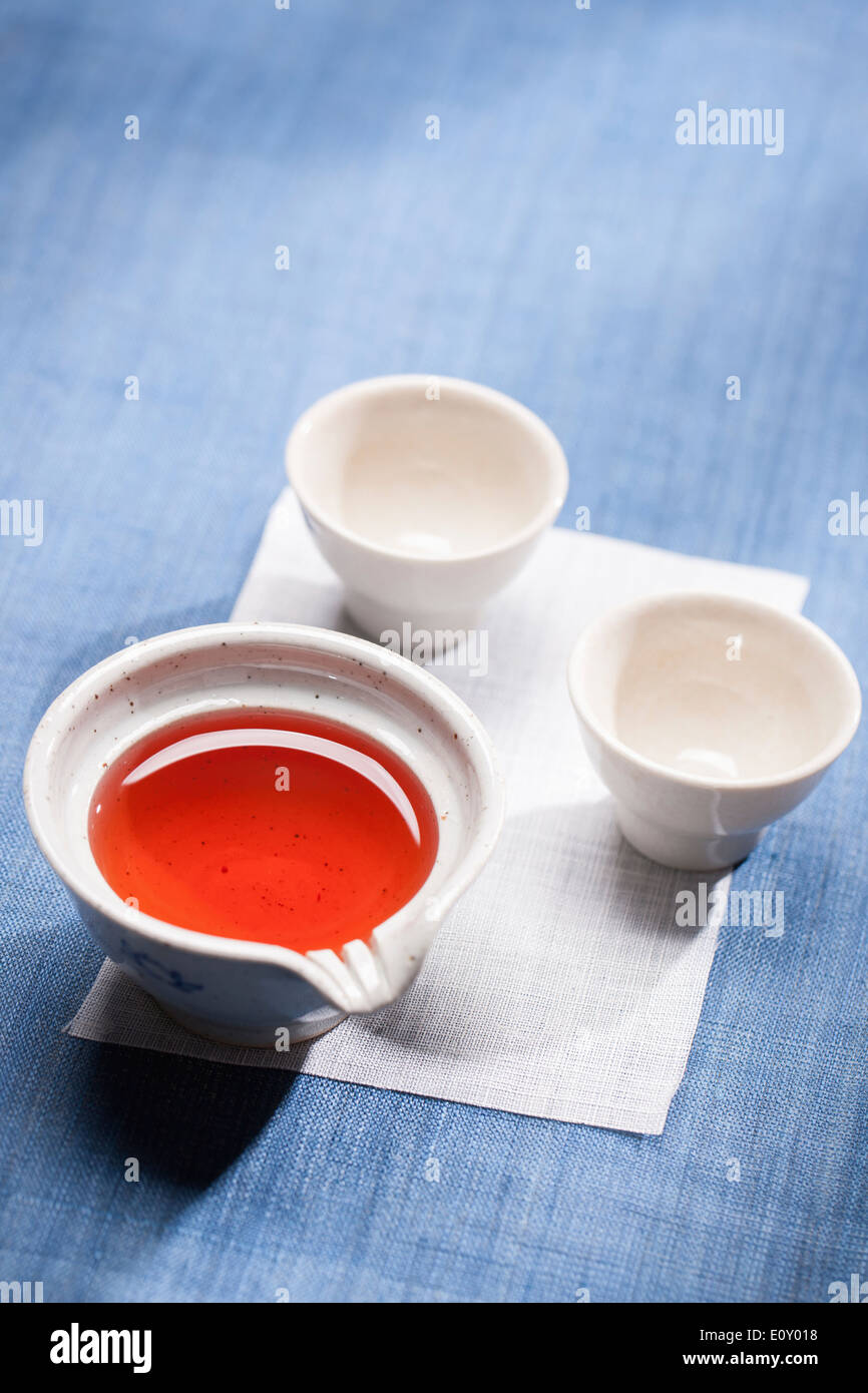 a cup of traditional Korean tea Stock Photo - Alamy