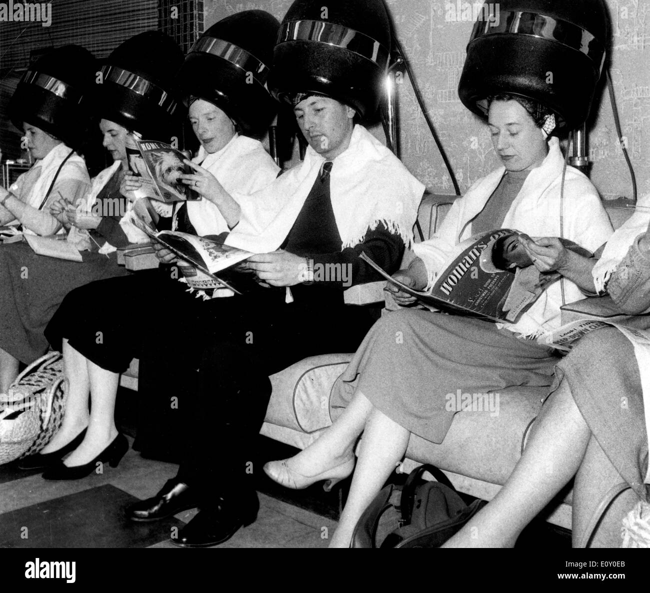 Large group people having Black and White Stock Photos & Images - Alamy