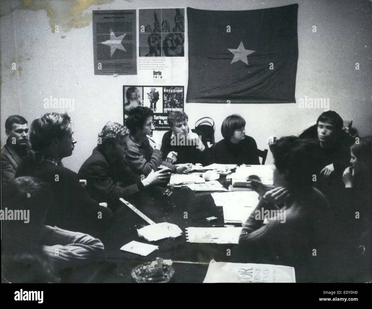 Feb. 12, 1968 - Pictured here are members of a group leading ...