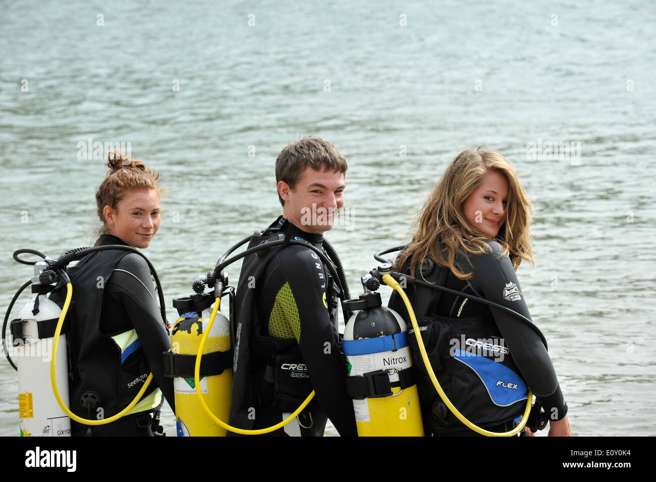Cornwall scuba diver hi-res stock photography and images - Alamy