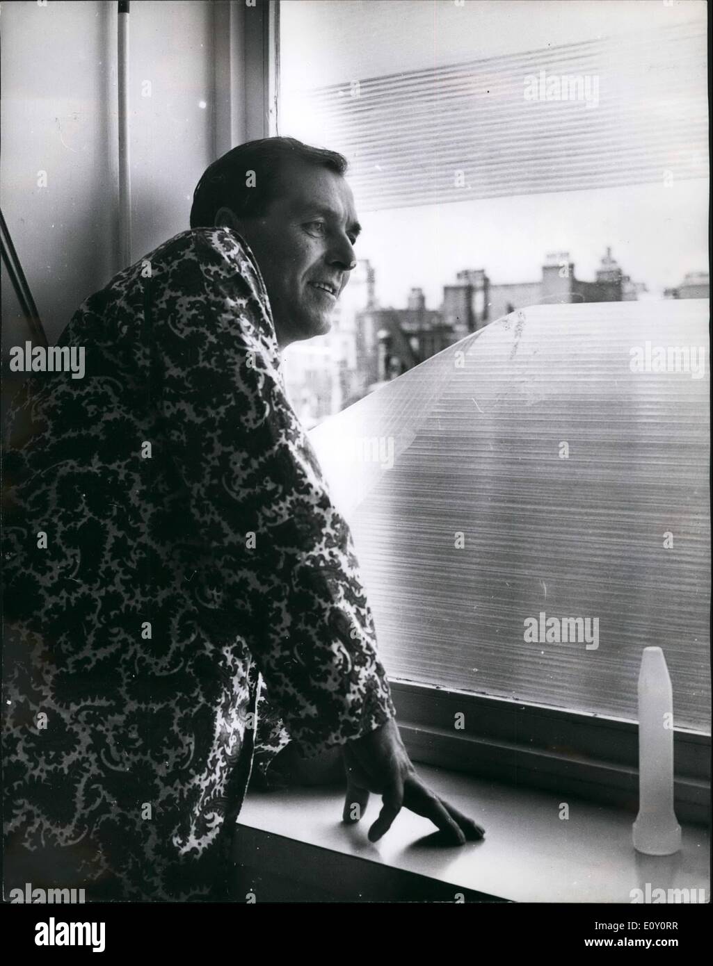 May 05, 1968 - Mr. West views the outside world again.: getting a view ...
