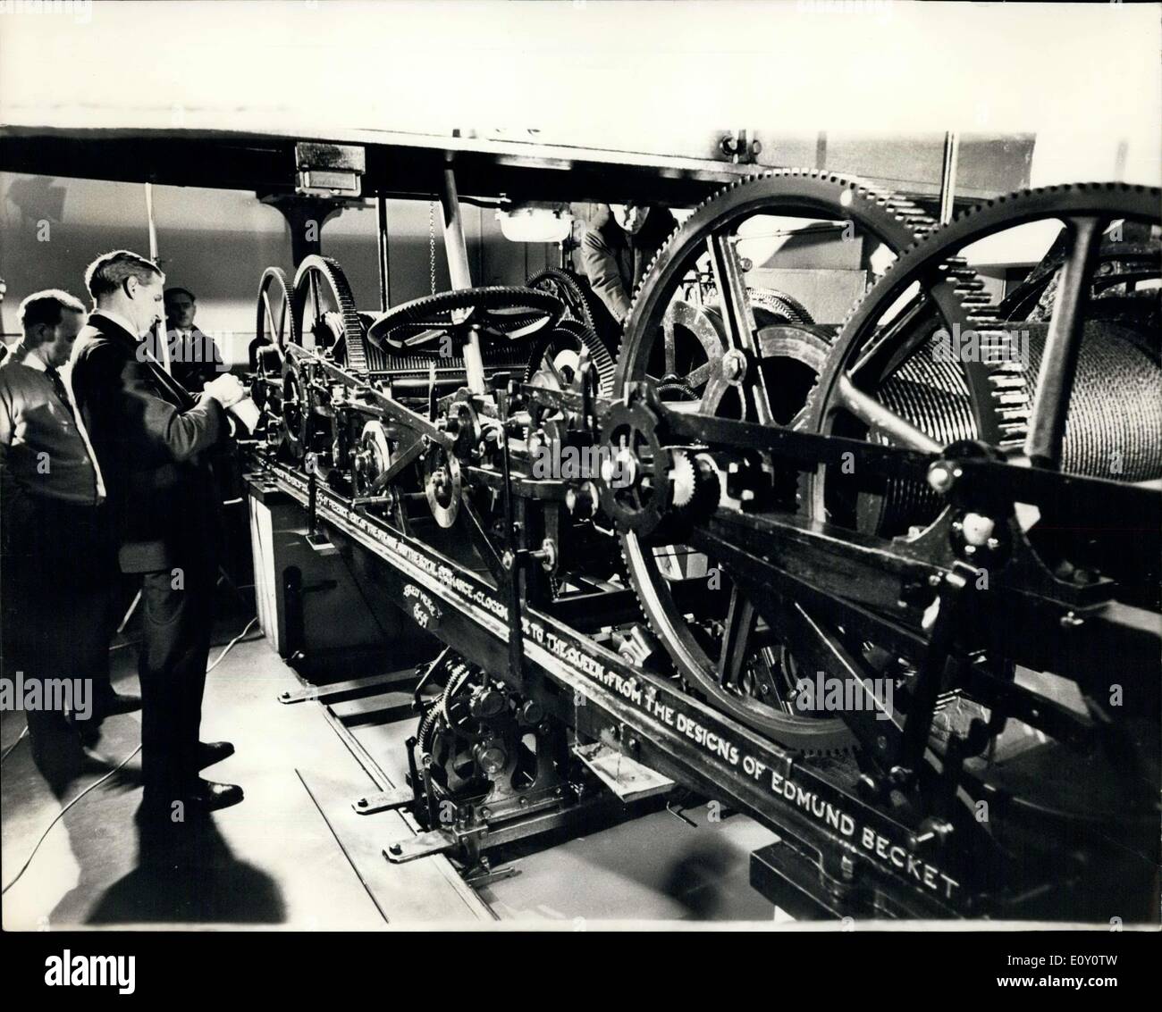 Inside big ben clock in hi-res stock photography and images - Alamy