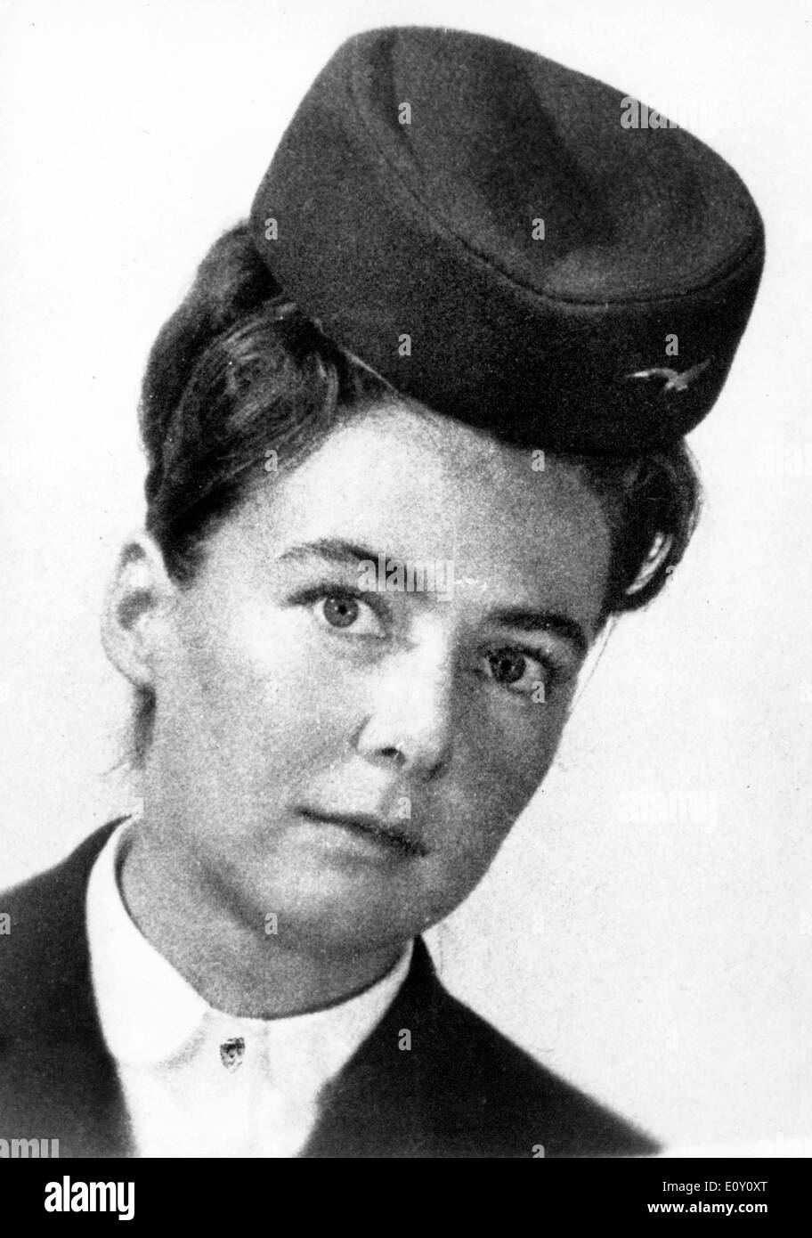 Mar 02, 1968; Paris, France; The only survivor of the plane crash ...