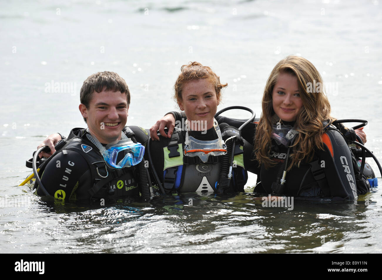 Cornwall scuba diver hi-res stock photography and images - Alamy