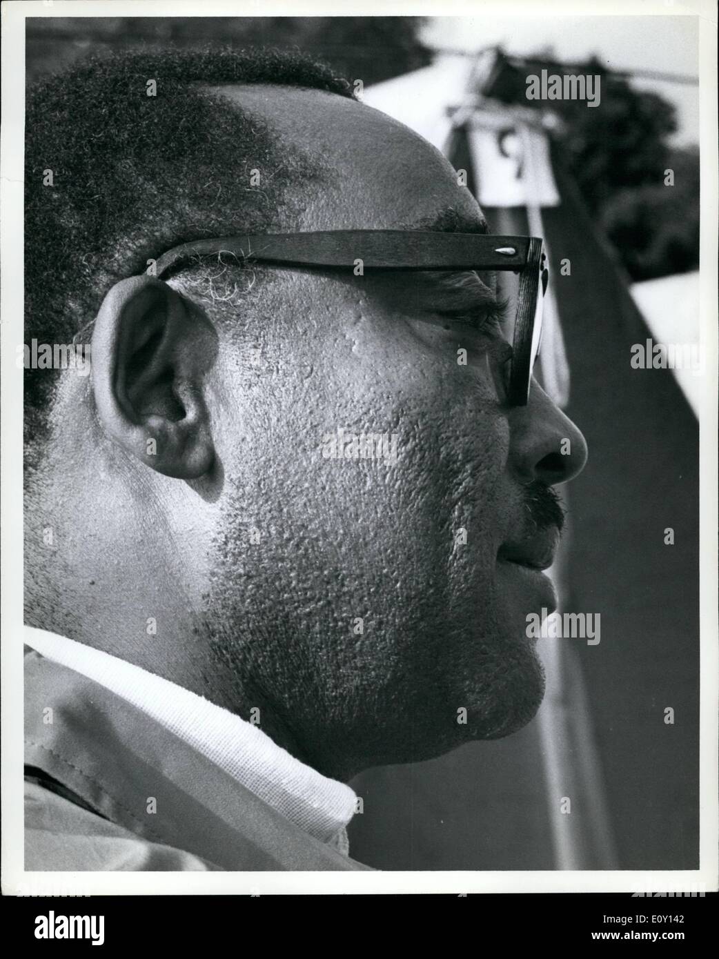 May 05, 1968 - Louis Lomax: at resurrection City, Washington DC Stock ...
