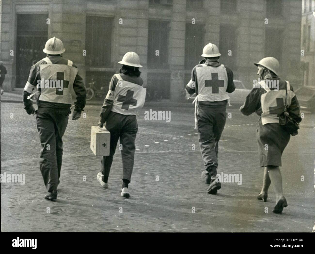 May 05, 1968 - STUDENT RIOTS IN PARIS: THE LATIN QUARTER WAS IN A CHAOS ...