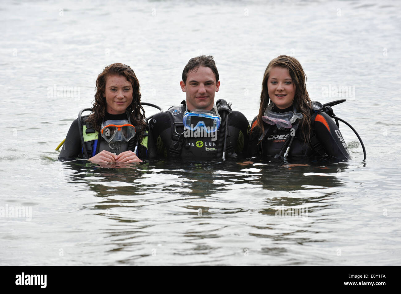 Cornwall scuba diver hi-res stock photography and images - Alamy