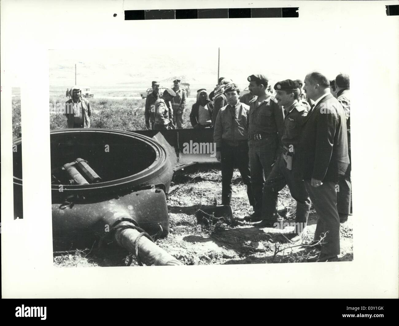 Mar. 03, 1968 - War in the Middle East Israel Attacks Jordan Photo ...