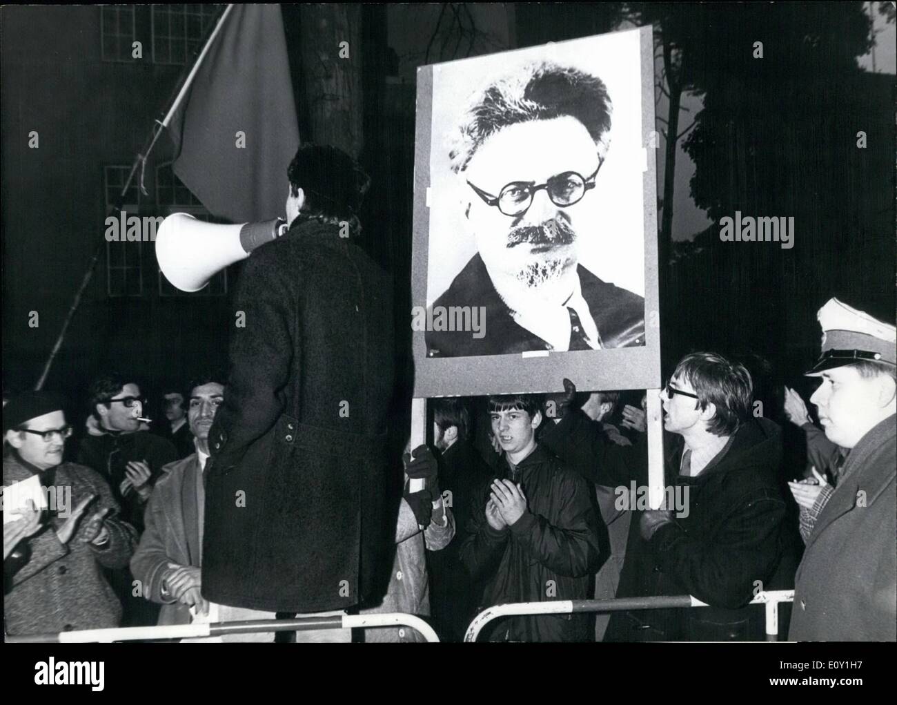 Mar. 03, 1968 - Demonstration for polish students in West-Berlin: In ...