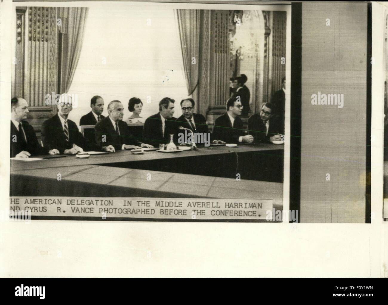 May 13, 1968 - Peace Talks Open In Paris: The first full-scale peace ...