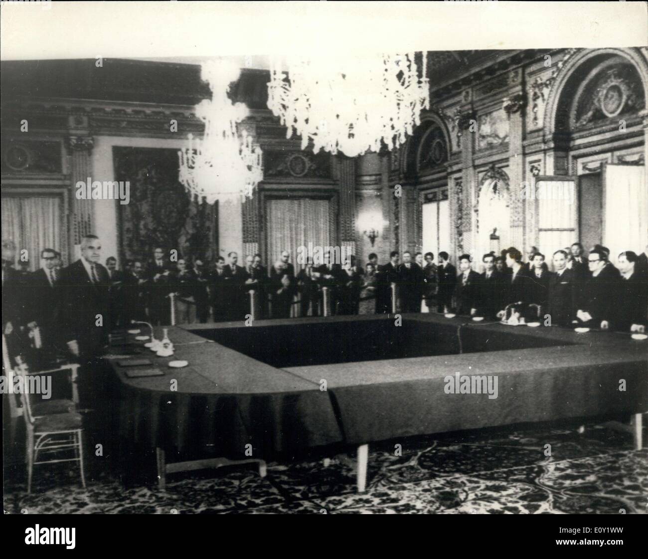 May 13, 1968 - Peace Talks Open In Paris: The first full-scale peace ...