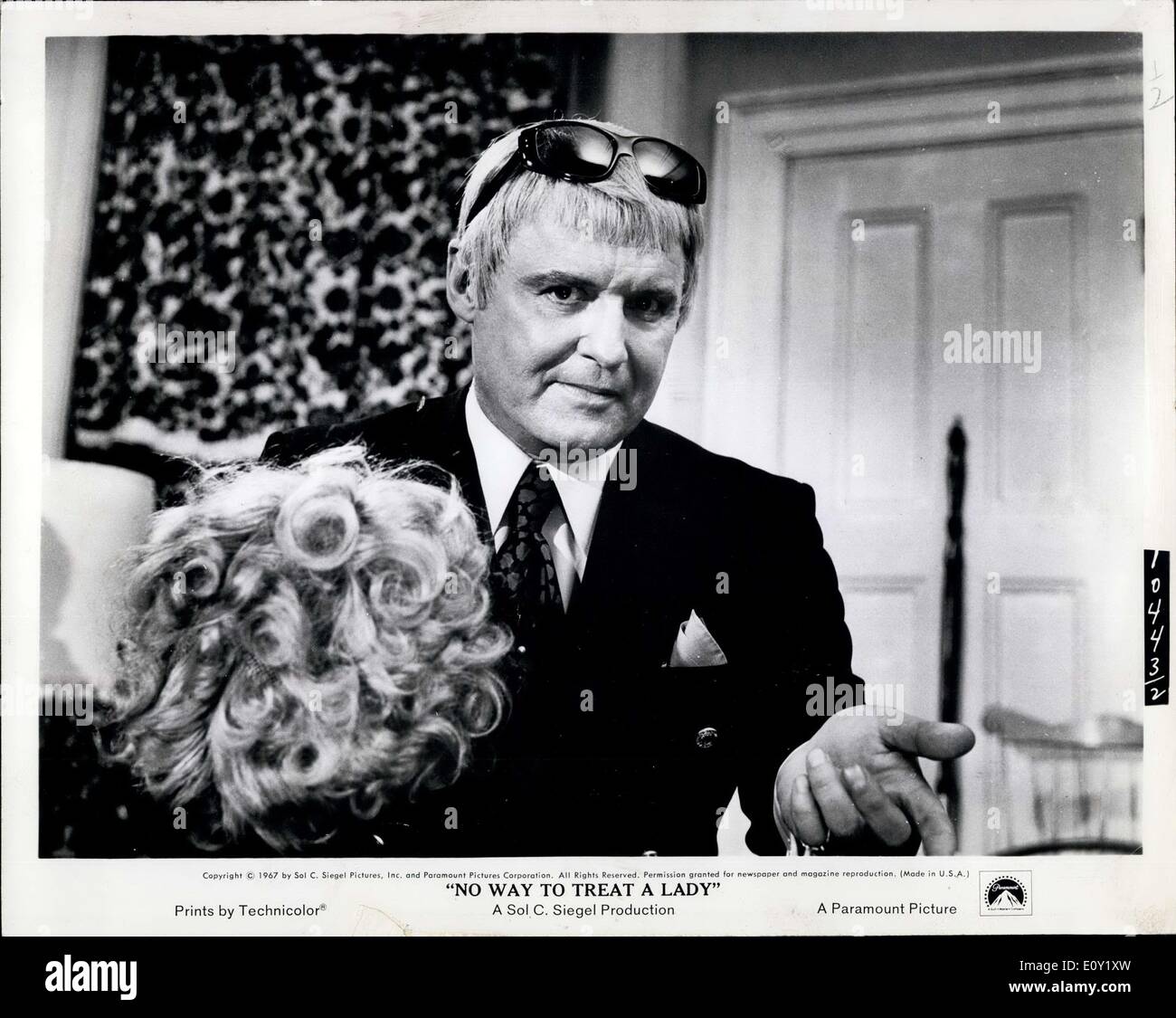 May 15, 1968 - ''No way to Treat A lady''. Steiger, Rod Stock Photo - Alamy