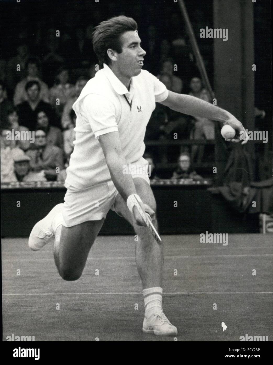 Jun. 06, 1968 - The Wimbledon Open Tennis Championships Stilwell (G.B ...
