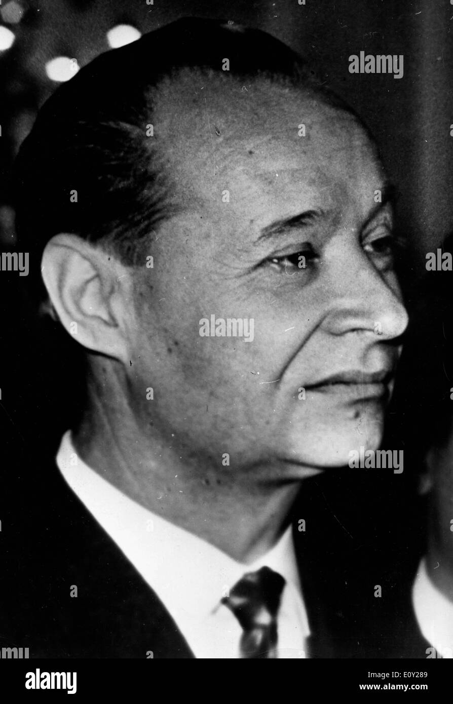 Slovak politician Alexander Dubcek Stock Photo - Alamy