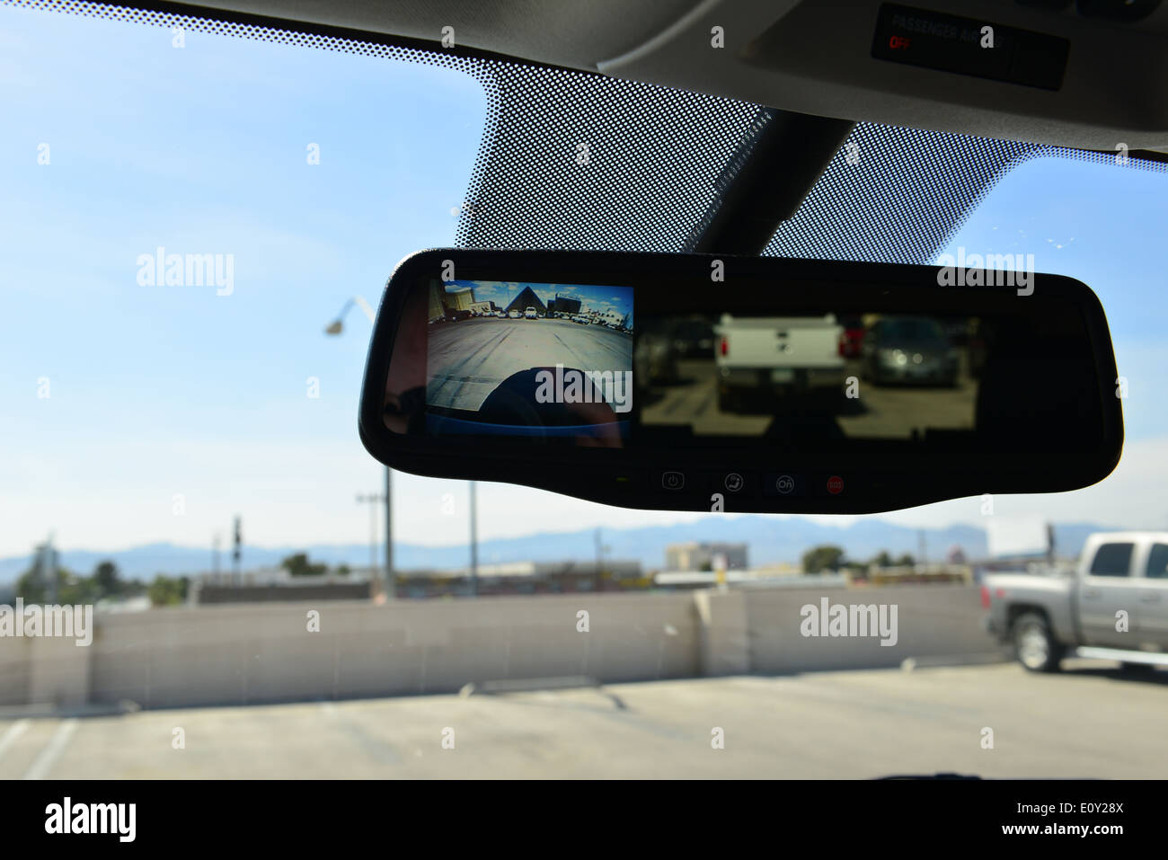 A rear view parking camera in a GMC Yukon Stock Photo - Alamy
