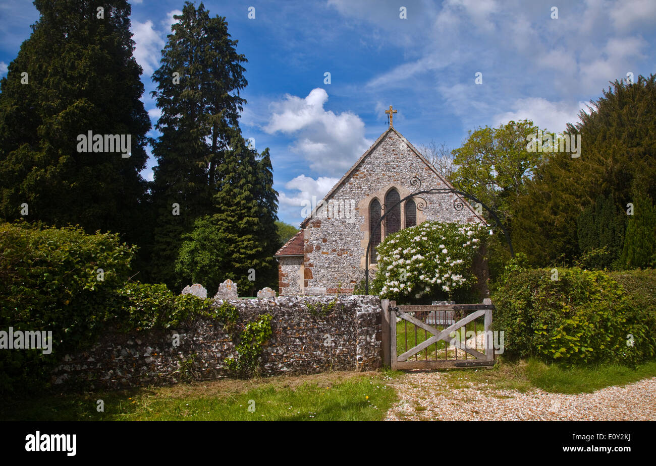 St Peters Church, Plaitford, Hampshire, England Stock Photo - Alamy