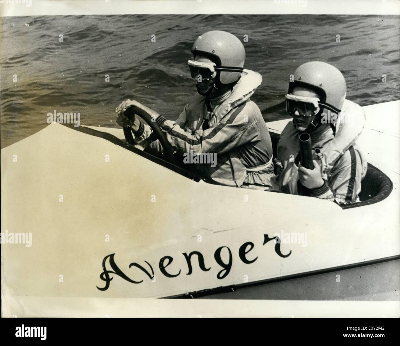 Jun. 06, 1968 - Dahlia Lavi and Beba Loncar as Speed Boat Racers for ...
