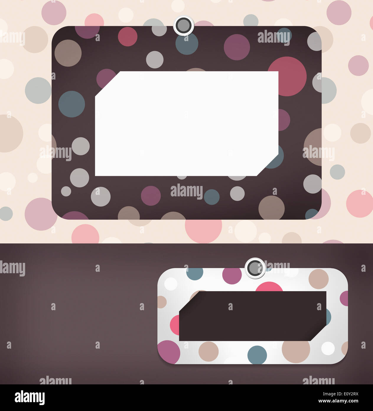 a design of a memo template Stock Photo - Alamy