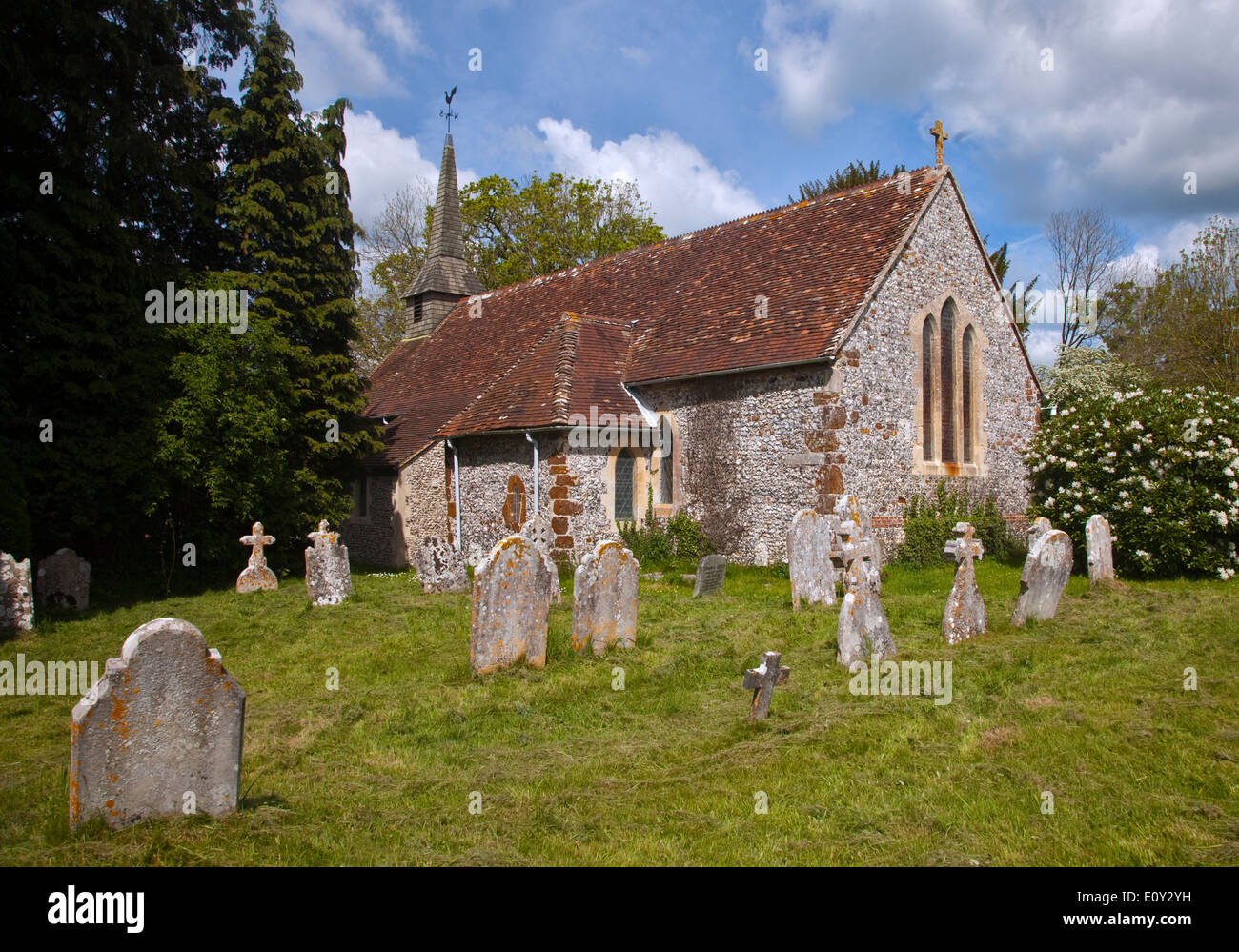 St Peters Church, Plaitford, Hampshire, England Stock Photo - Alamy