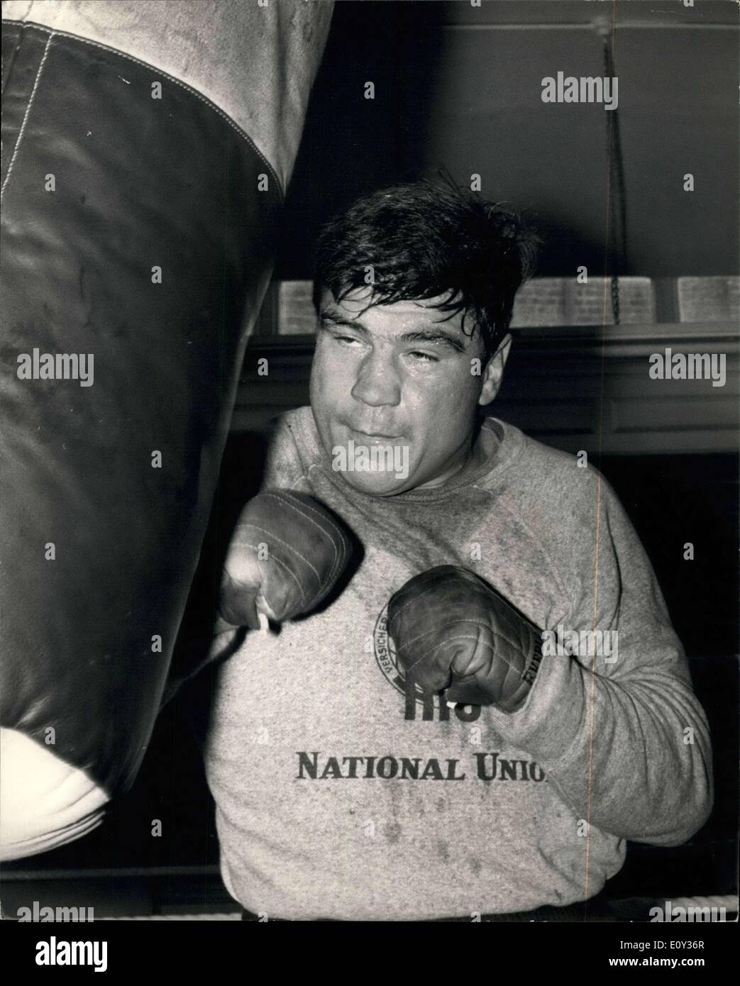 Sep. 11, 1968 - Karl Mildenberger Gets Ready To Fight Cooper: European ...