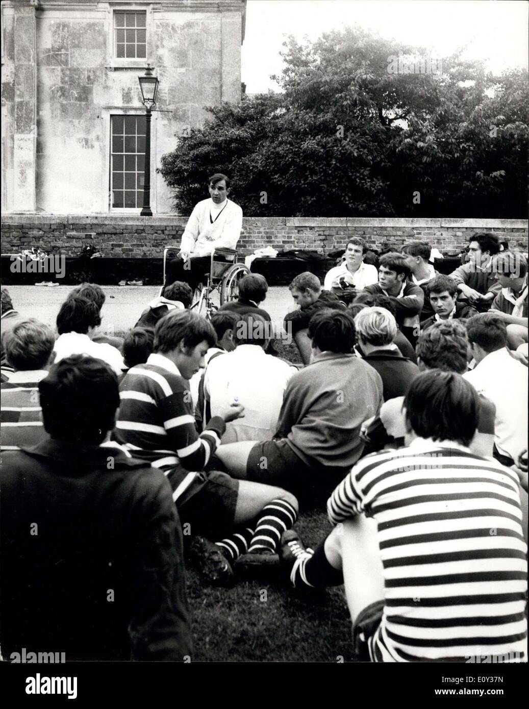 Sep. 15, 1968 - DANNY HEARN - COACH. DANNY HEARN, the England centre ...