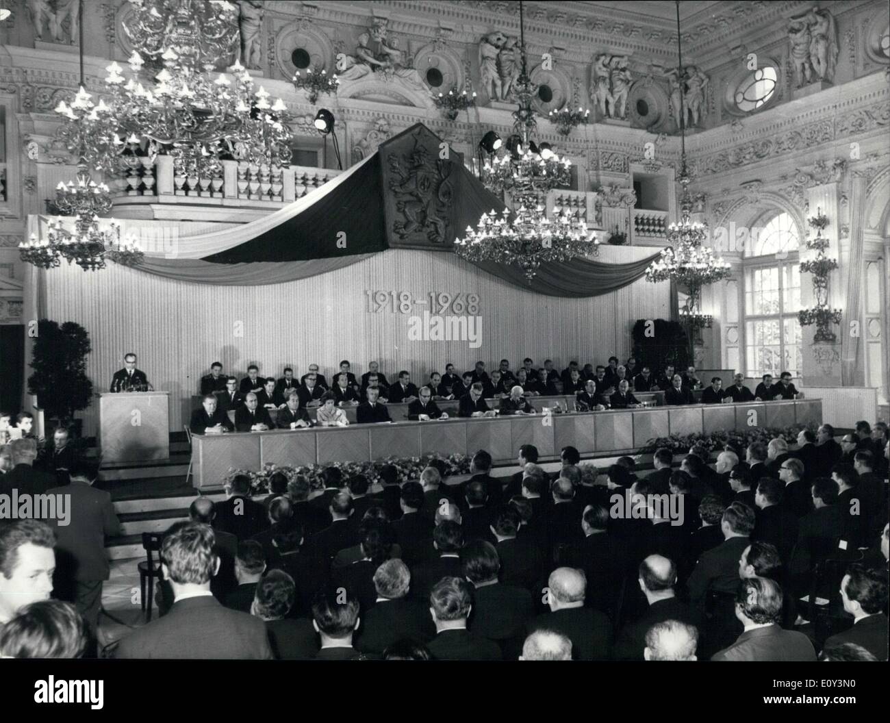 Oct. 10, 1968 - 50th Anniversary of Czechoslavakia Stock Photo - Alamy