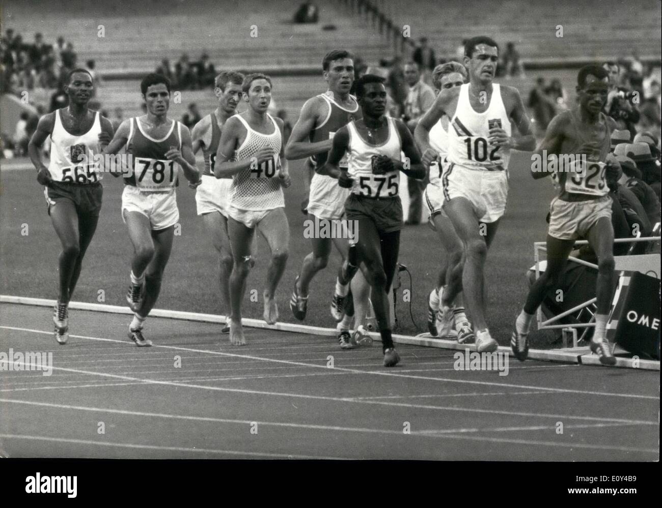 Oct. 10, 1968 - Olympic Games In Mexico City Temu Of Kenya Wins The ...