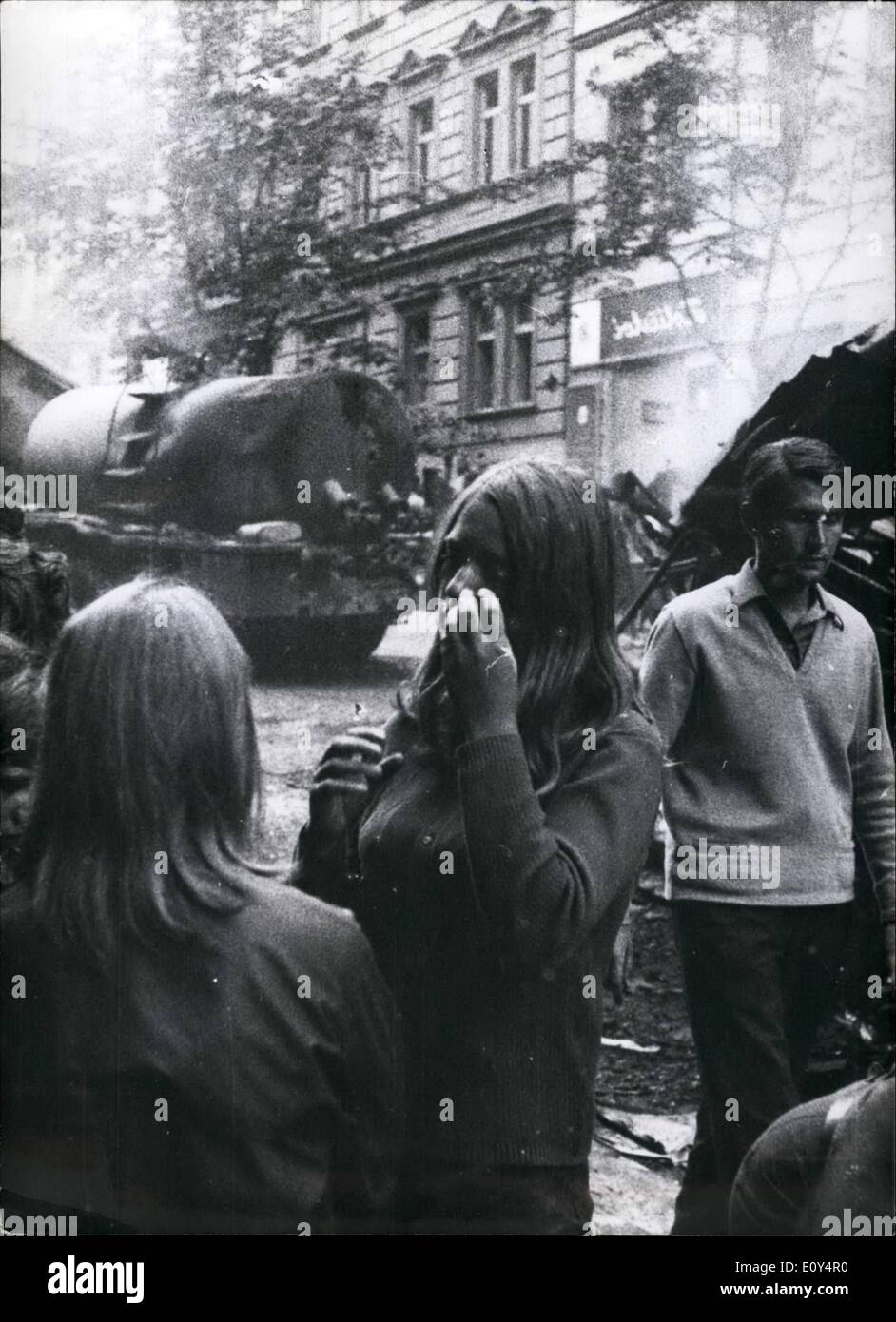 Aug. 08, 1968 - CSSR occupied by Eastern troops During the night of the ...