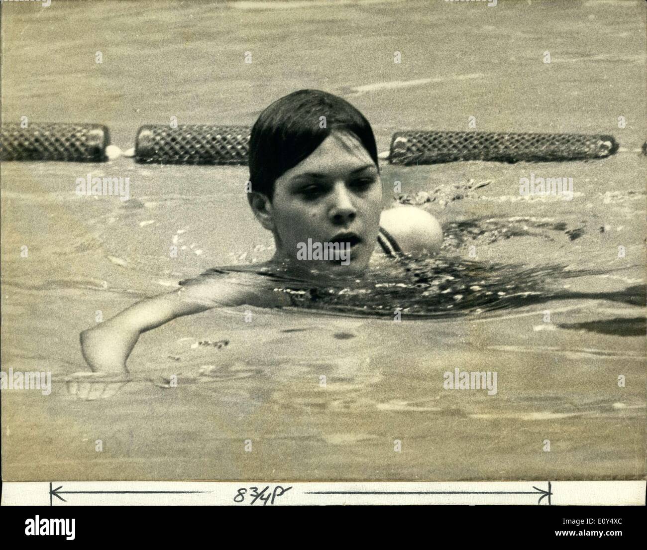 Oct. 25, 1968 - Gold Medalist Swimmer from the United States: Debbie ...