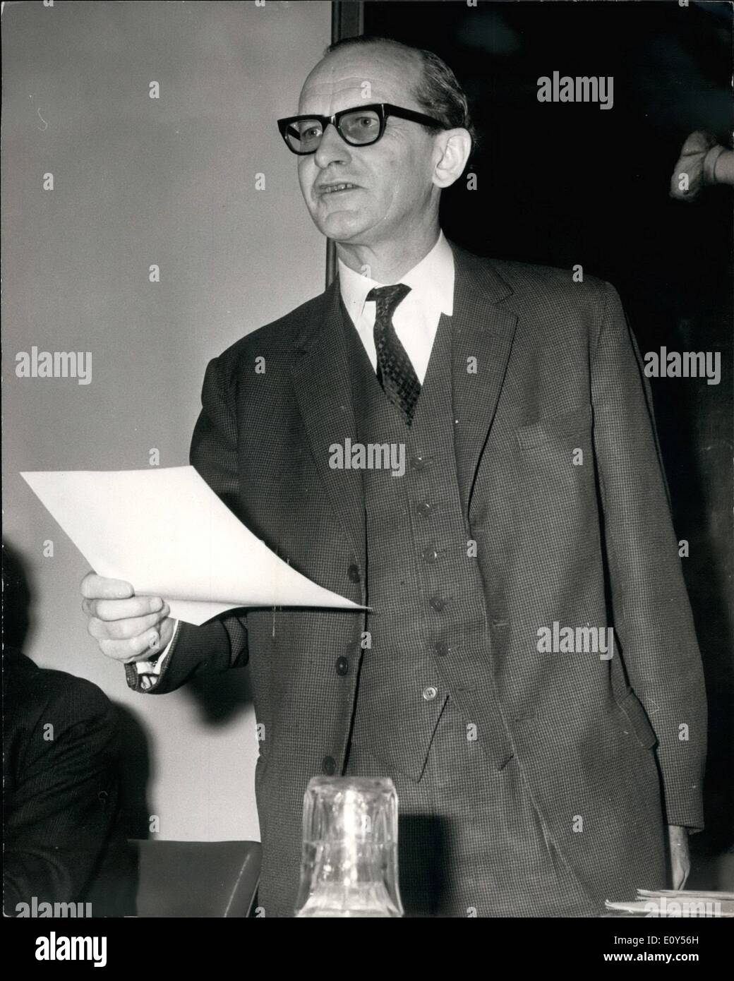 Nov. 11, 1968 - Face relations board press conference . The Race ...