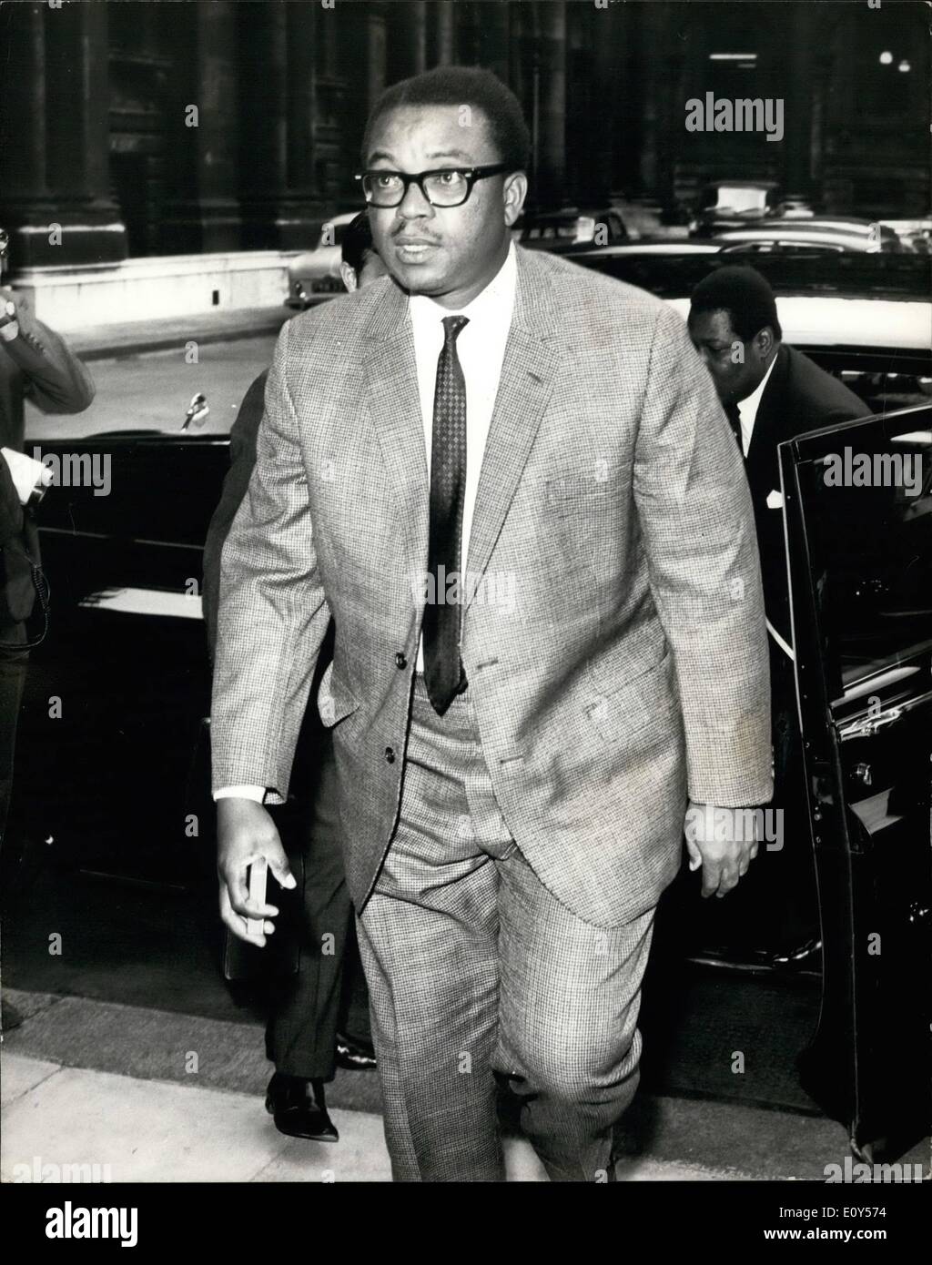 Aug. 08, 1968 - Nigerian federal minister visits the commonwealth ...