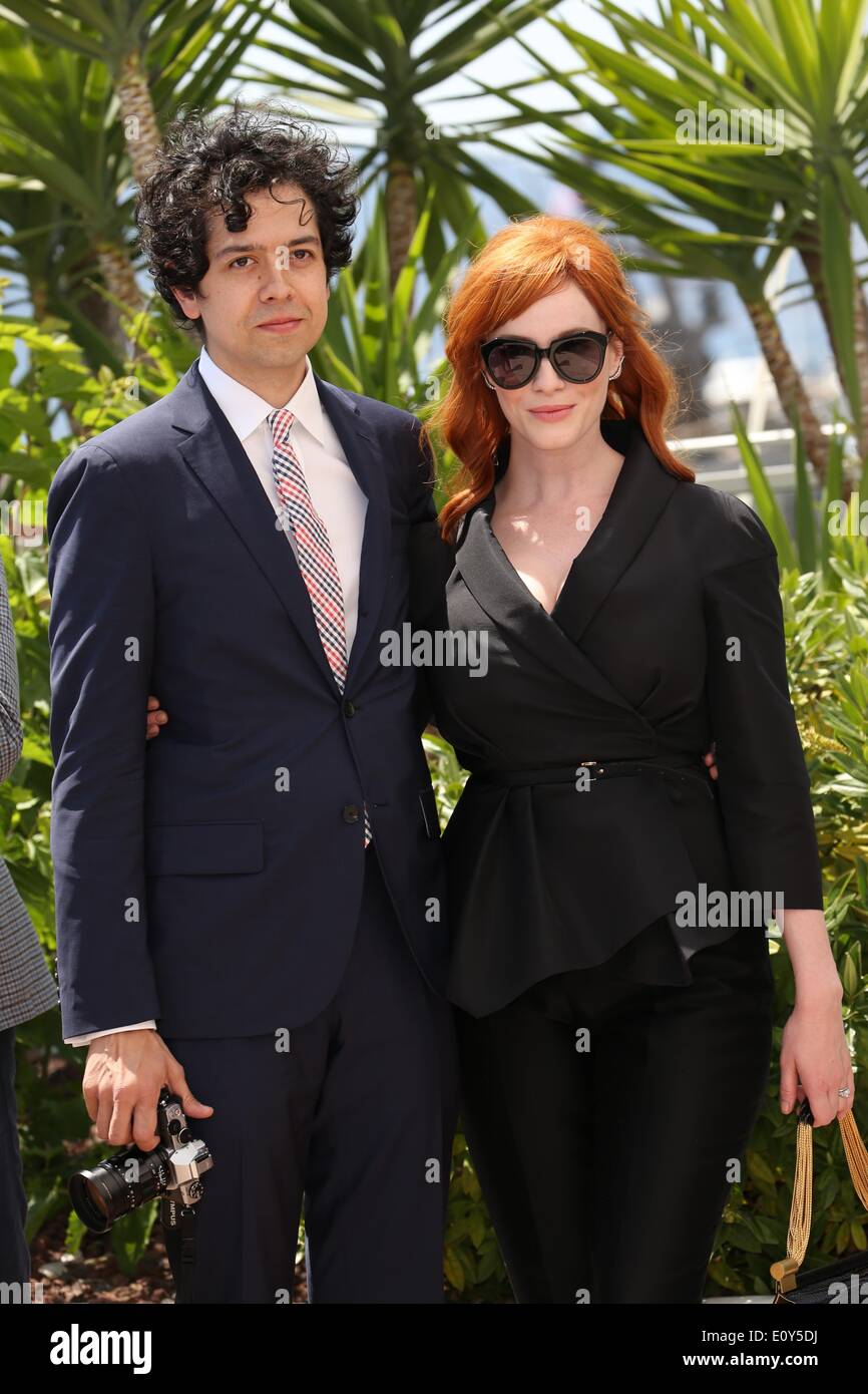 Cannes, France. 20th May, 2014. US actress Christina Hendricks and ...