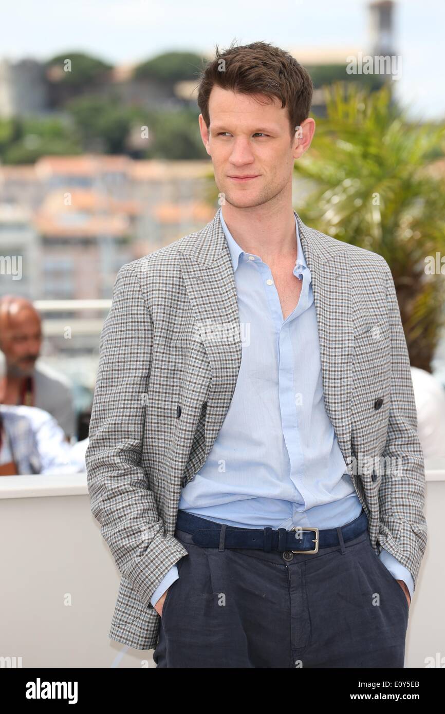 Cannes, France. 20th May, 2014. British actor Matt Smith poses during ...