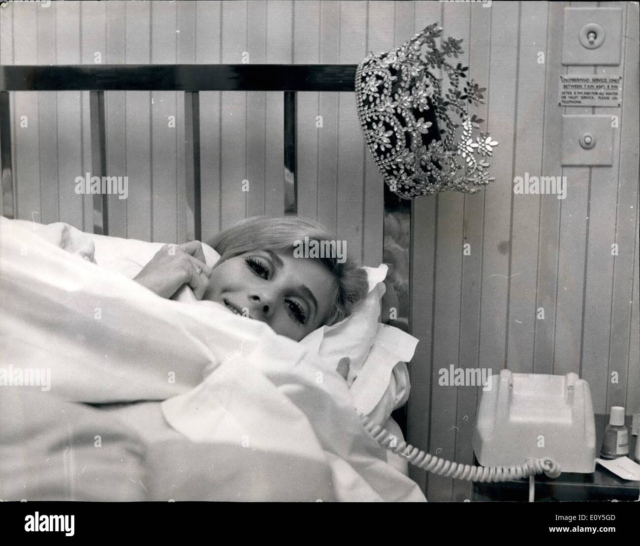 Nov. 11, 1968 - The New ''Miss World''. Photo shows 18-year old ...