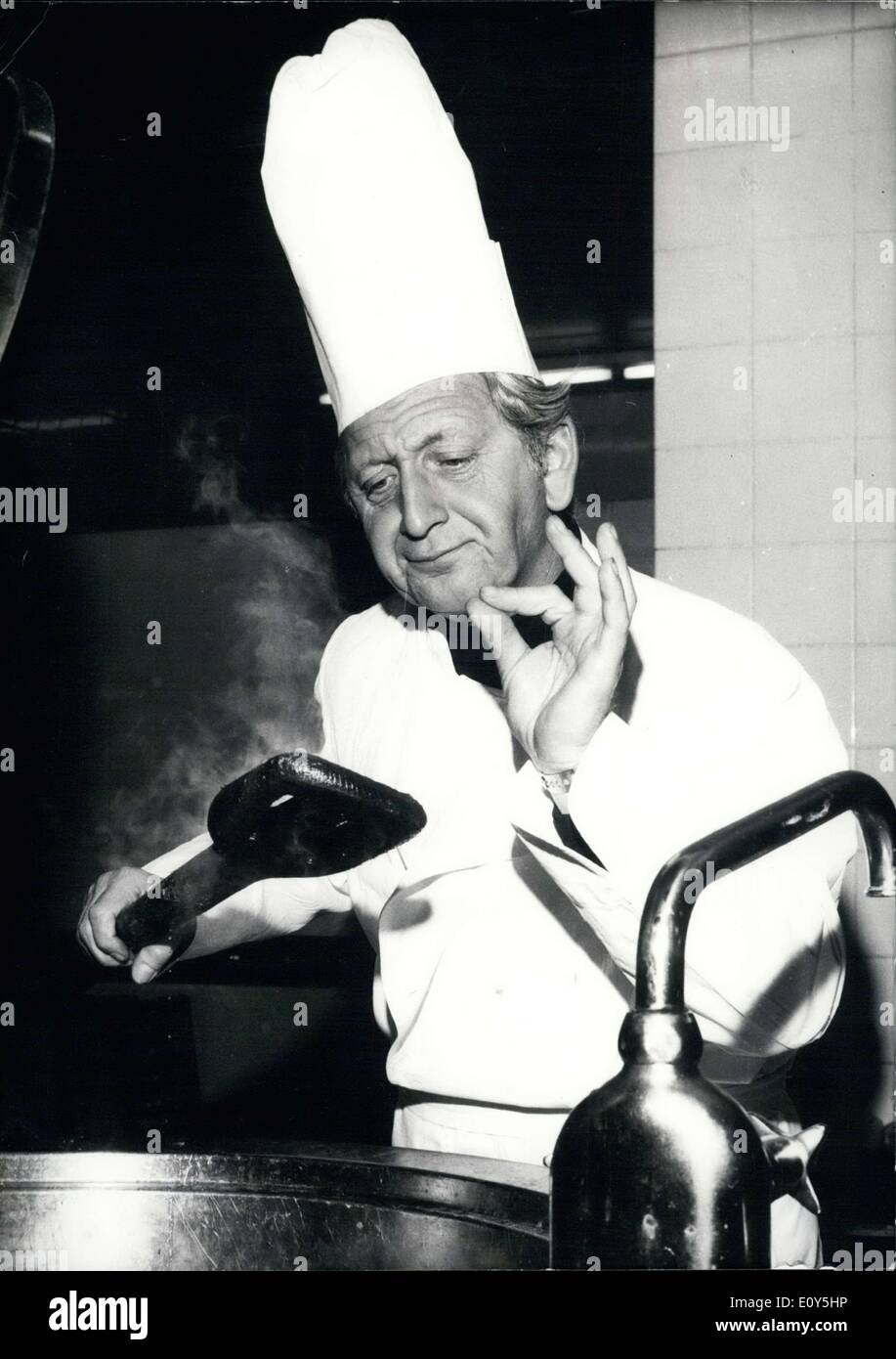 Feb. 12, 1969 - Actor Gunther Philipp played the role of a cook in the ...